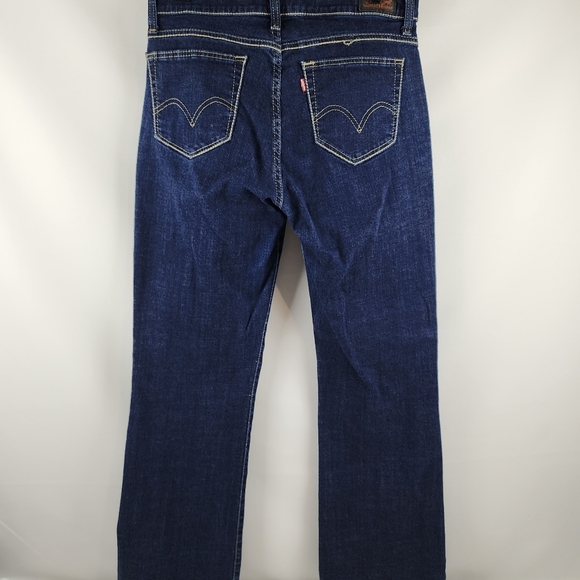 Levi's | Jeans | Levis 529 Womens Curvy Bootcut Denim Jeans Dark Blue ...